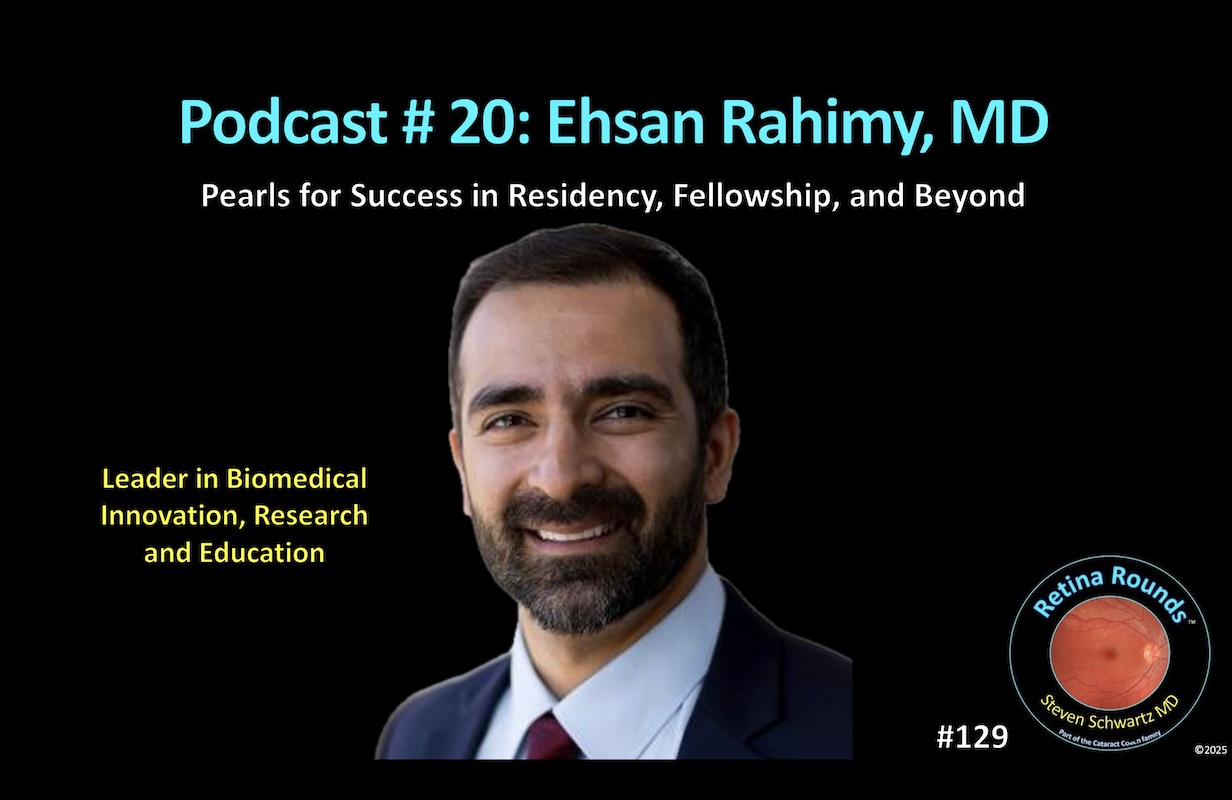 Podcast interview with Dr. Ehsan Rahimy